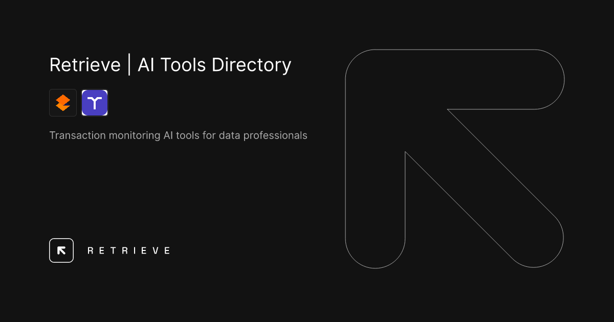 Transaction monitoring AI tools for data professionals