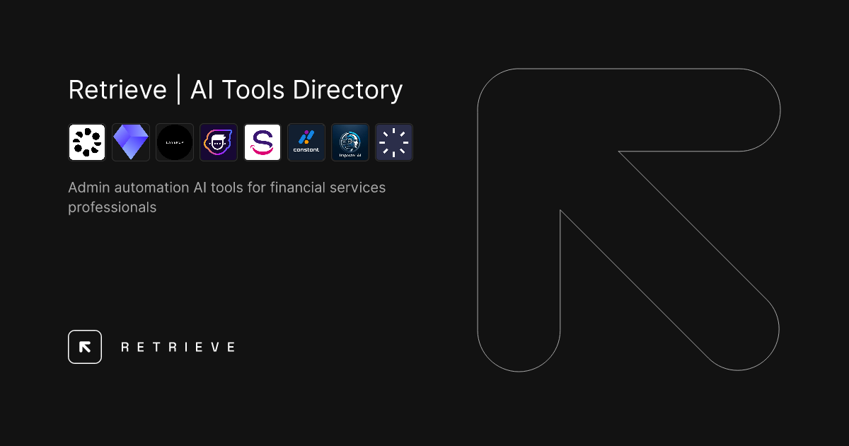 Admin automation AI tools for financial services professionals