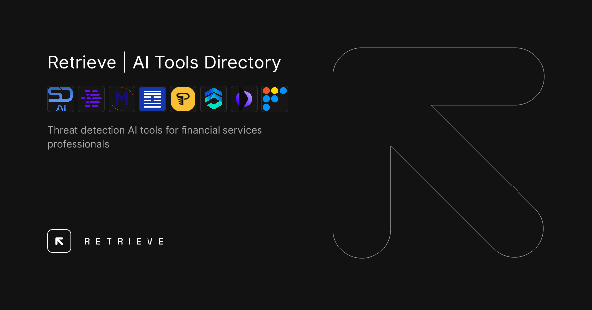 Threat detection AI tools for financial services professionals