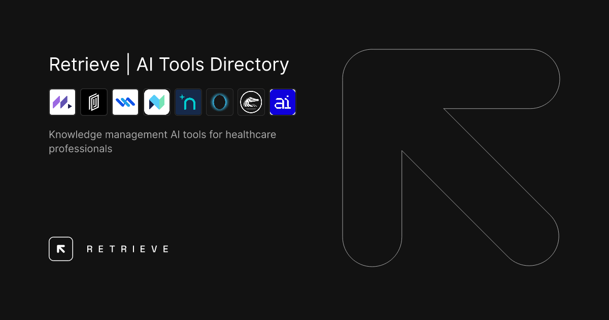 Knowledge management AI tools for healthcare professionals