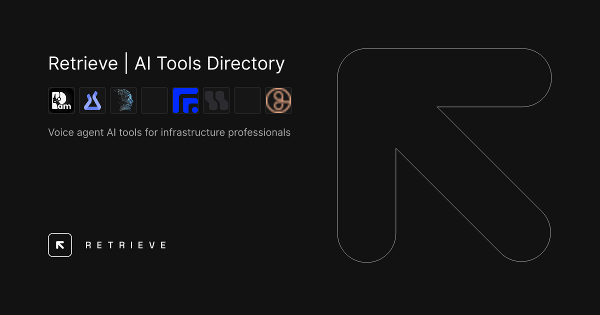 Voice agent AI tools for infrastructure professionals