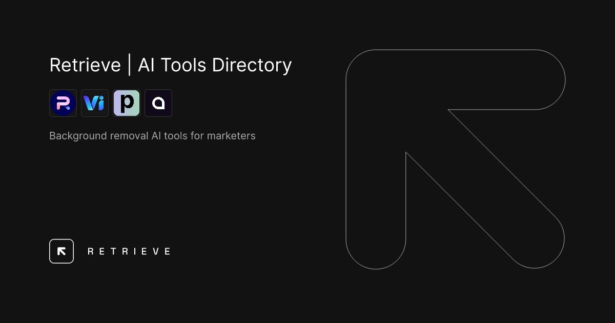 Background removal AI tools for marketers