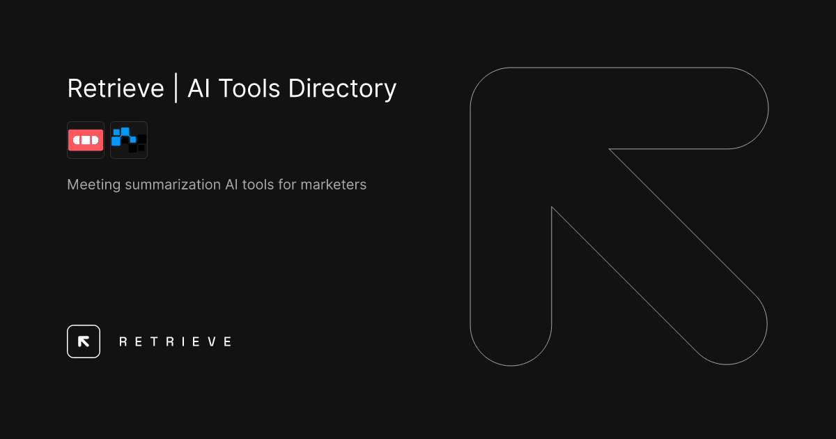 Meeting Summarization Ai Tools For Marketers