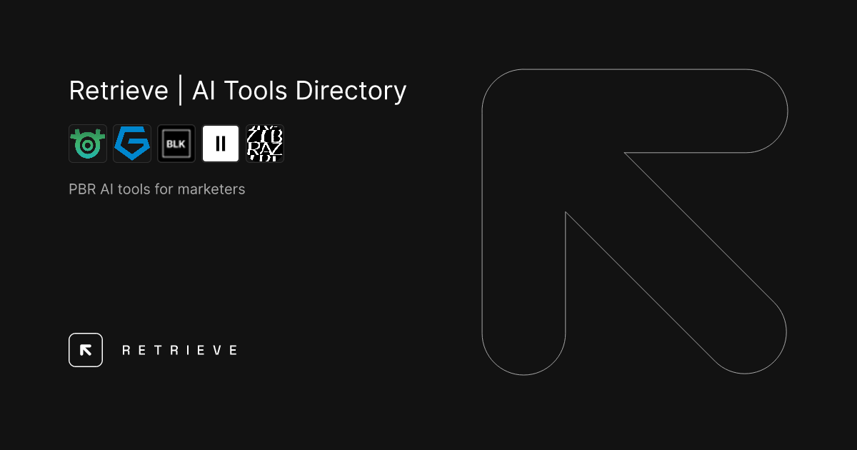 PBR AI tools for marketers