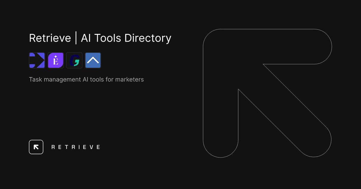 Task management AI tools for marketers