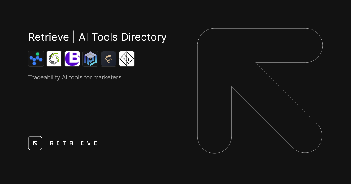 Traceability AI tools for marketers