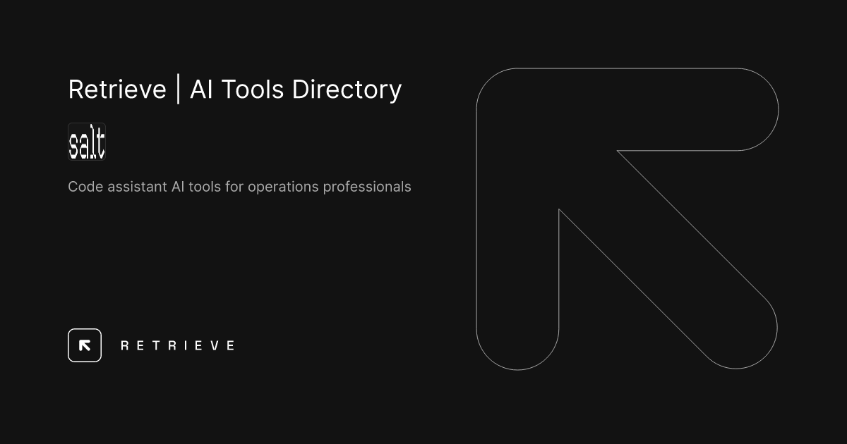 Code Assistant Ai Tools For Operations Professionals