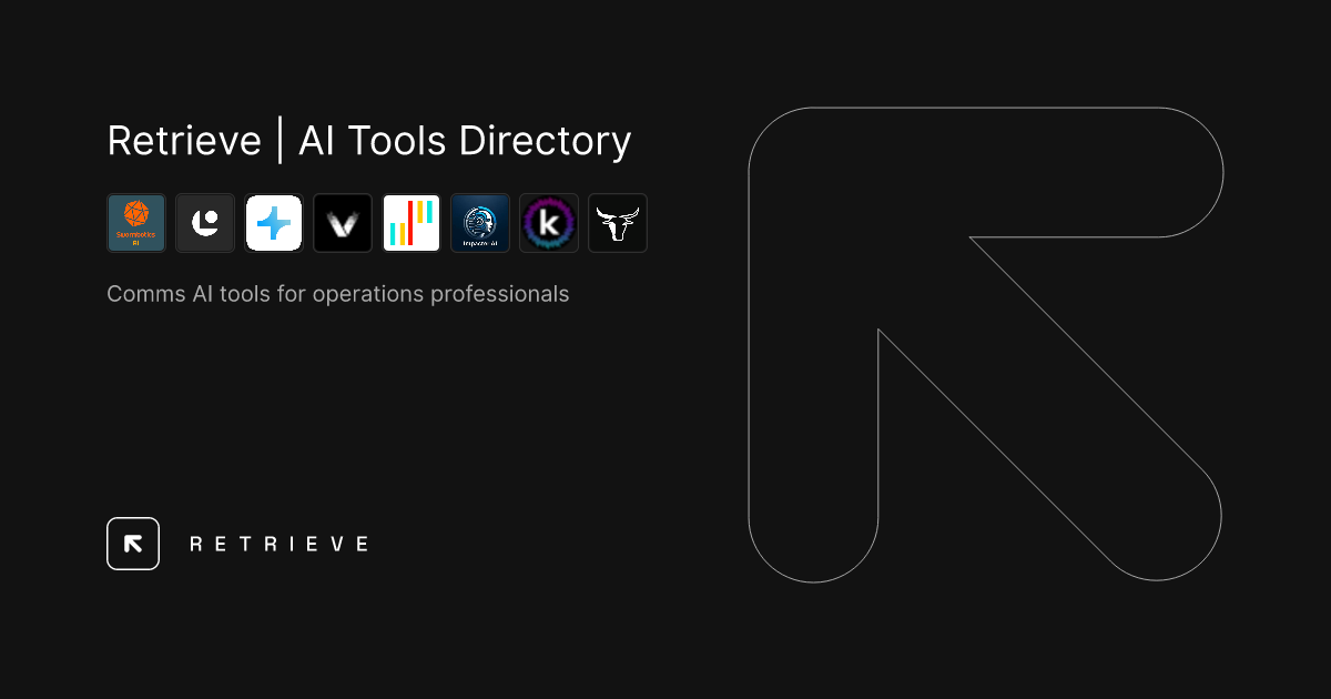 Comms AI tools for operations professionals