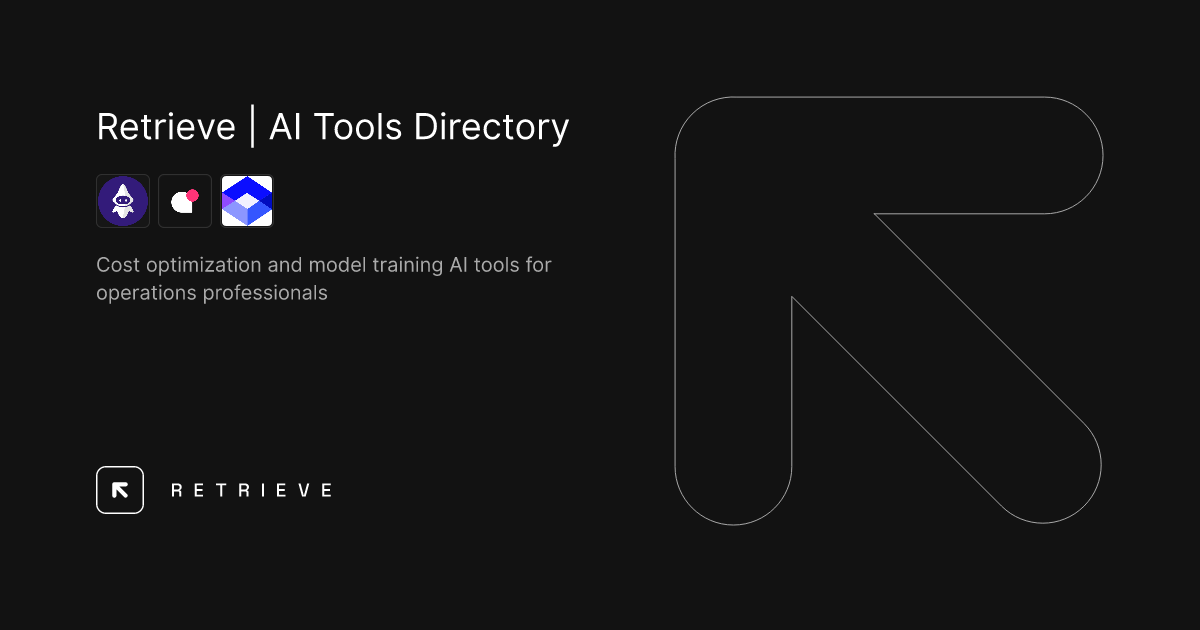 Cost Optimization And Model Training Ai Tools For Operations Professionals