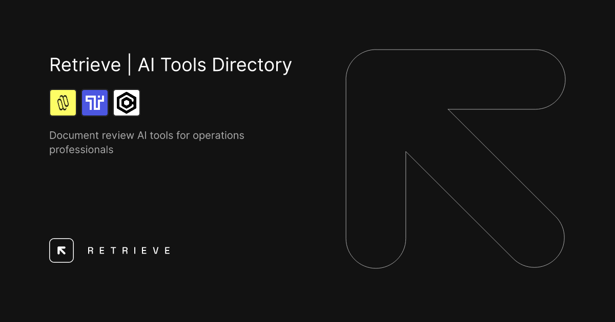 Document review AI tools for operations professionals