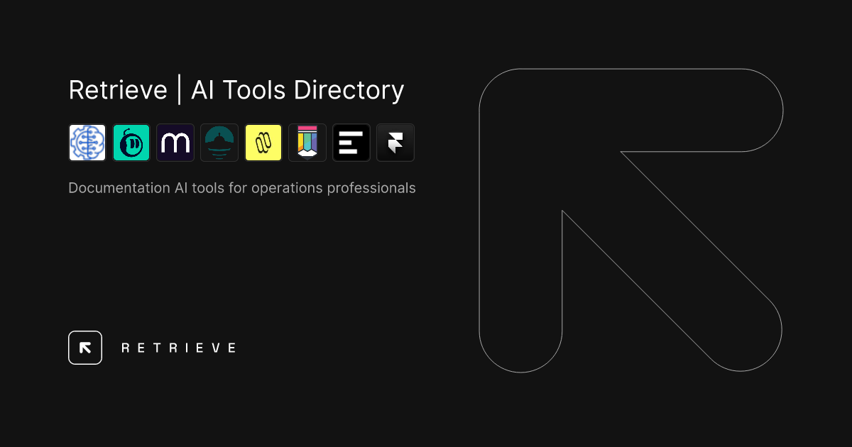 Documentation AI tools for operations professionals