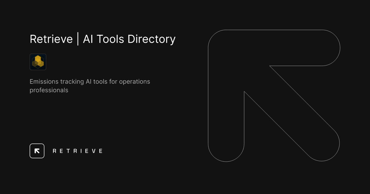 Emissions tracking AI tools for operations professionals