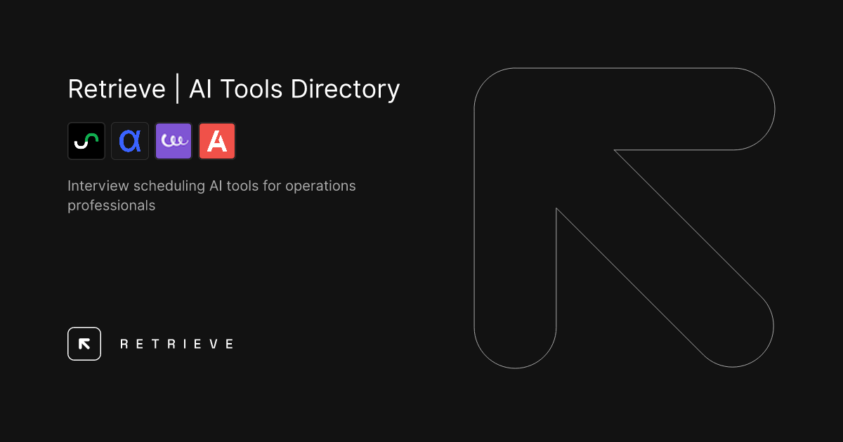 Interview scheduling AI tools for operations professionals