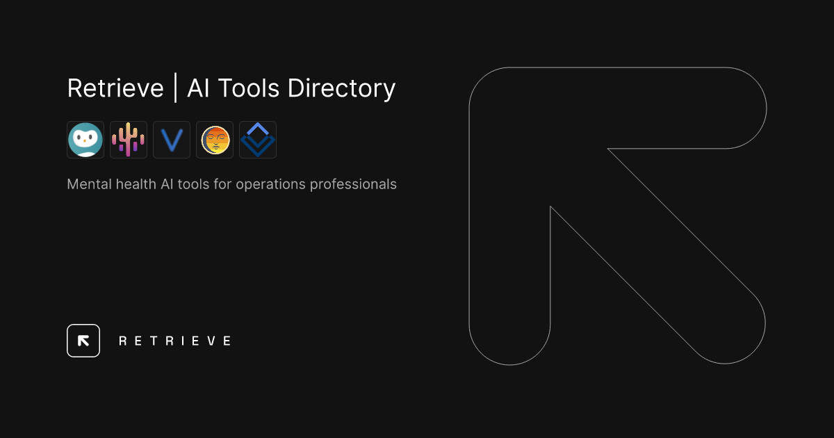 Mental health AI tools for operations professionals