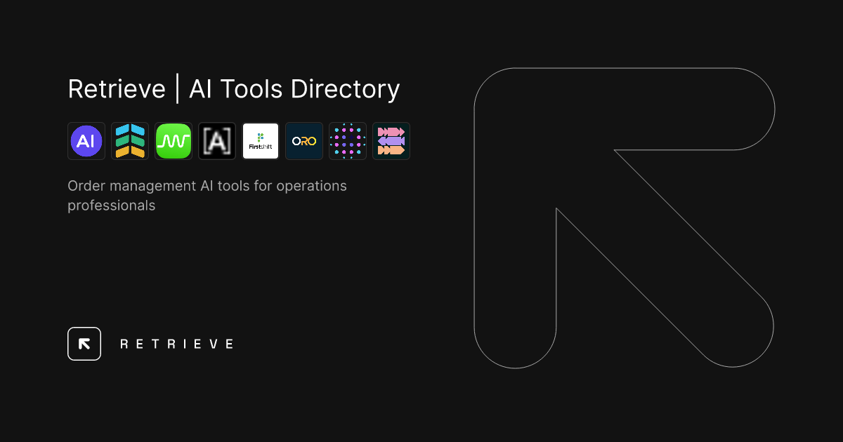 Order management AI tools for operations professionals