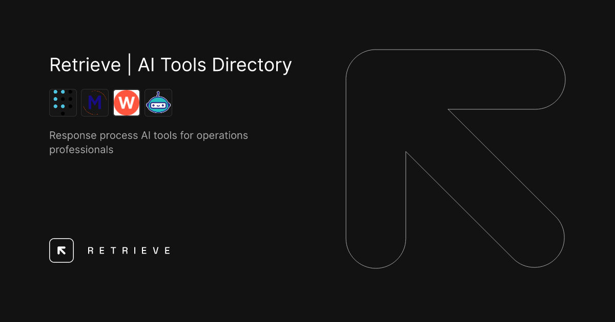 Response process AI tools for operations professionals