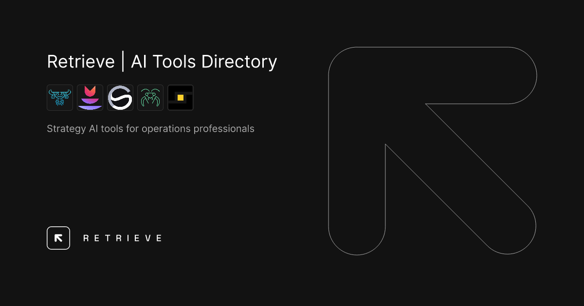 Strategy AI tools for operations professionals