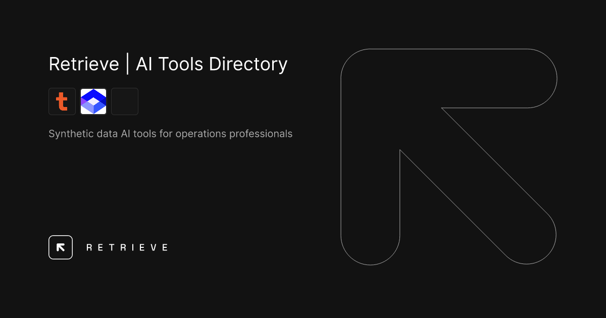 Synthetic data AI tools for operations professionals