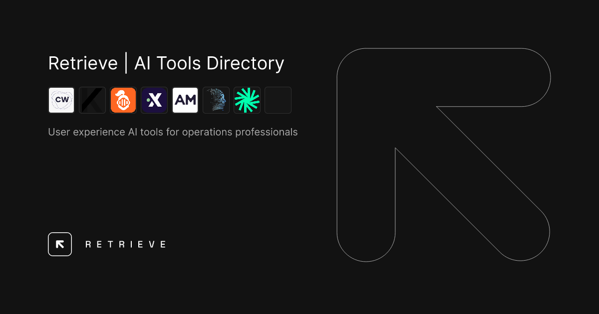 User experience AI tools for operations professionals