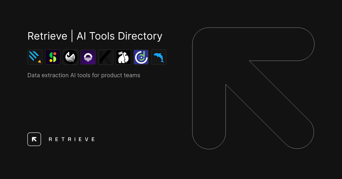 Data extraction AI tools for product teams