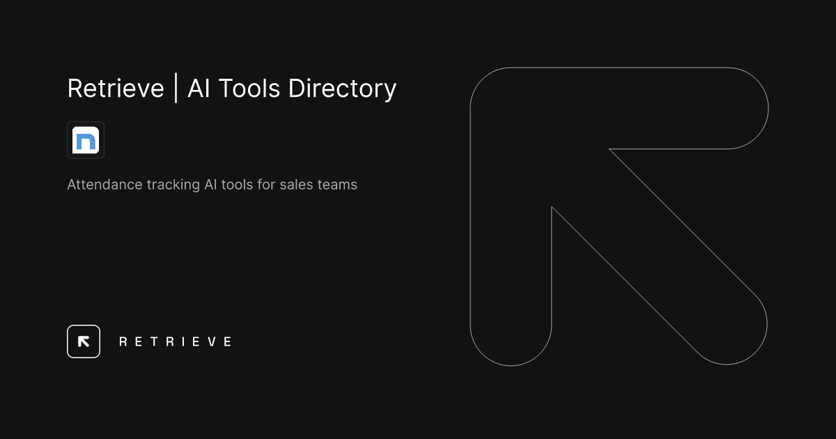 Attendance tracking AI tools for sales teams