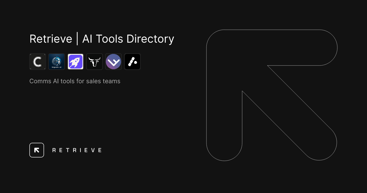 Comms AI tools for sales teams